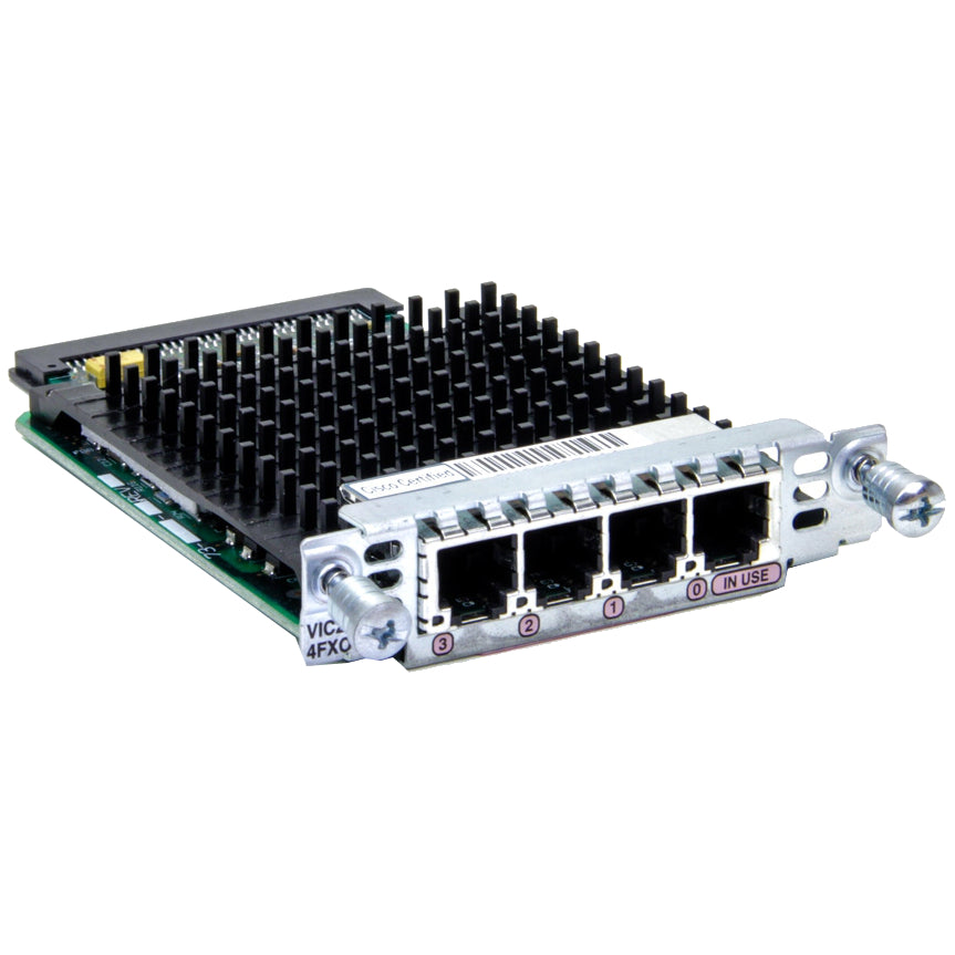 Four-port Voice Interface Card - FXO (Un – Computer Wholesale